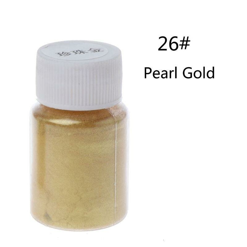 Перламутровый мика-пигмент для эпоксидной смолы, Жемчужно-золотой
