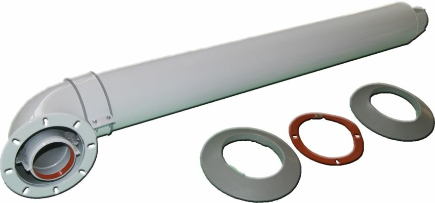 Комплект коаксиальный 60/100 мм, длина 0,85 м (Ягуар/Гепард стар. мод, Bosch, Buderus, Lemax)