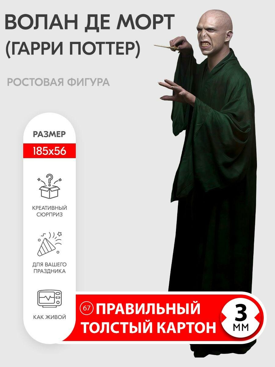 Фотобутафория indoor-ad Волан де Морт