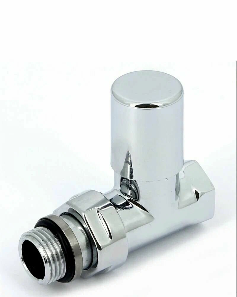 Вентиль т/р верхний прямой хромированный с седельным затвором TIM