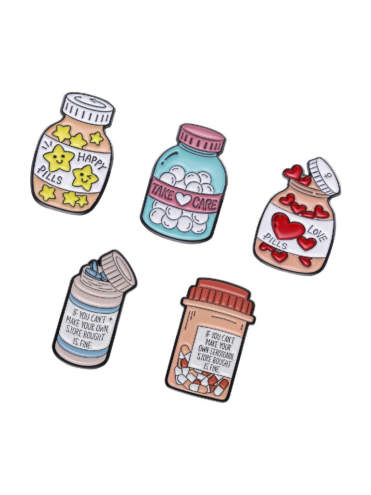 Булавки-значки для медиков (5 шт.), Серия