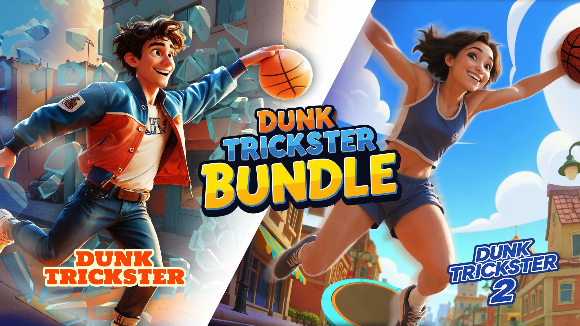 Dunk Trickster Bundle для Sony PlayStation | PS5 | Игра навсегда | Быстрая доставка (Турция)
