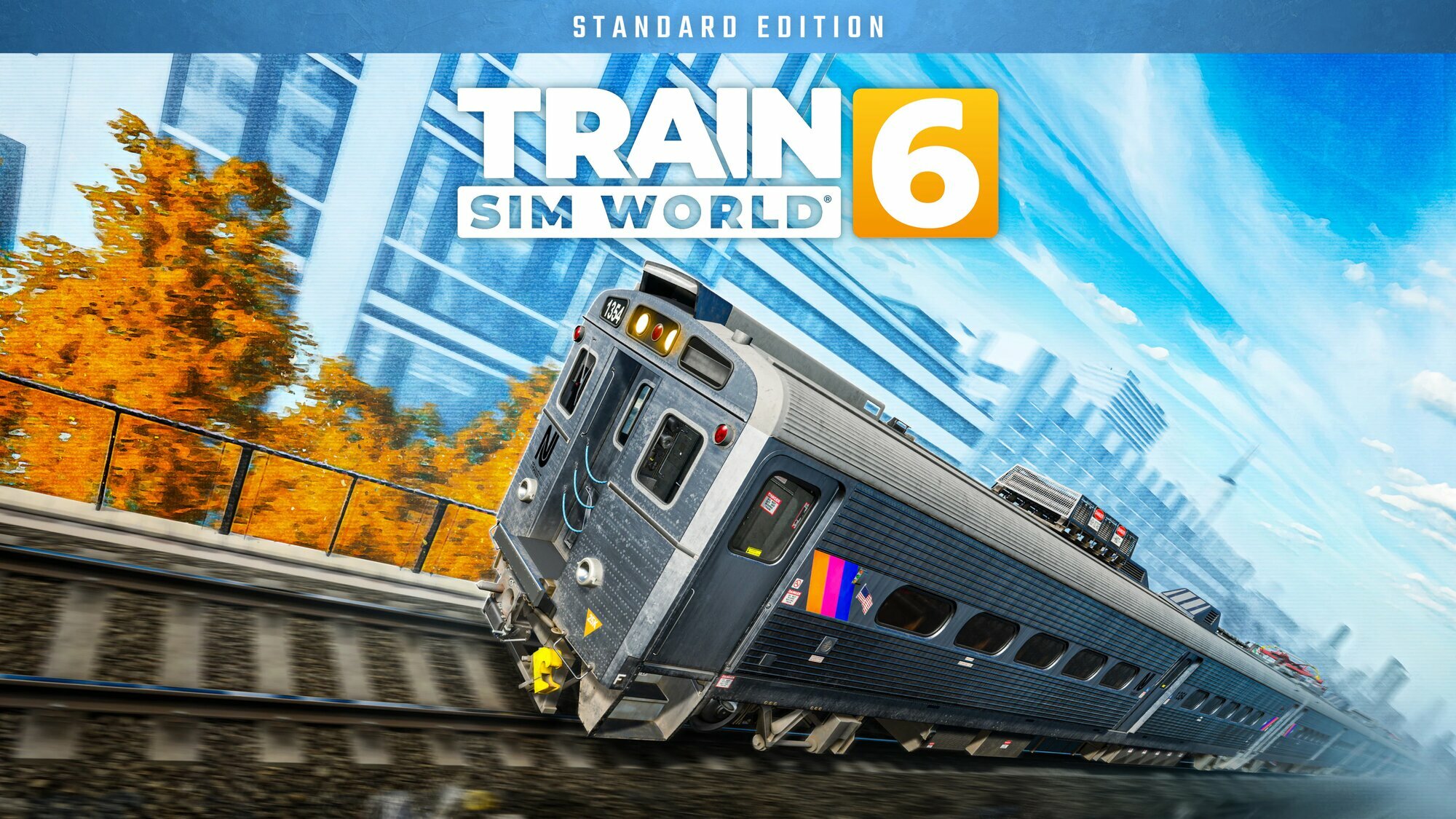 Train Sim World 6 Standard Edition для Sony PlayStation | PS4 и PS5 на русском языке | Игра навсегда | Быстрая доставка (Турция)