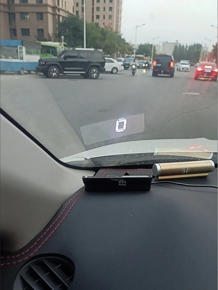 Проектор на лобовое стекло, 2 Вт арт. Проекция на лобовое стекло, проектор скорости автомобиля, HUD