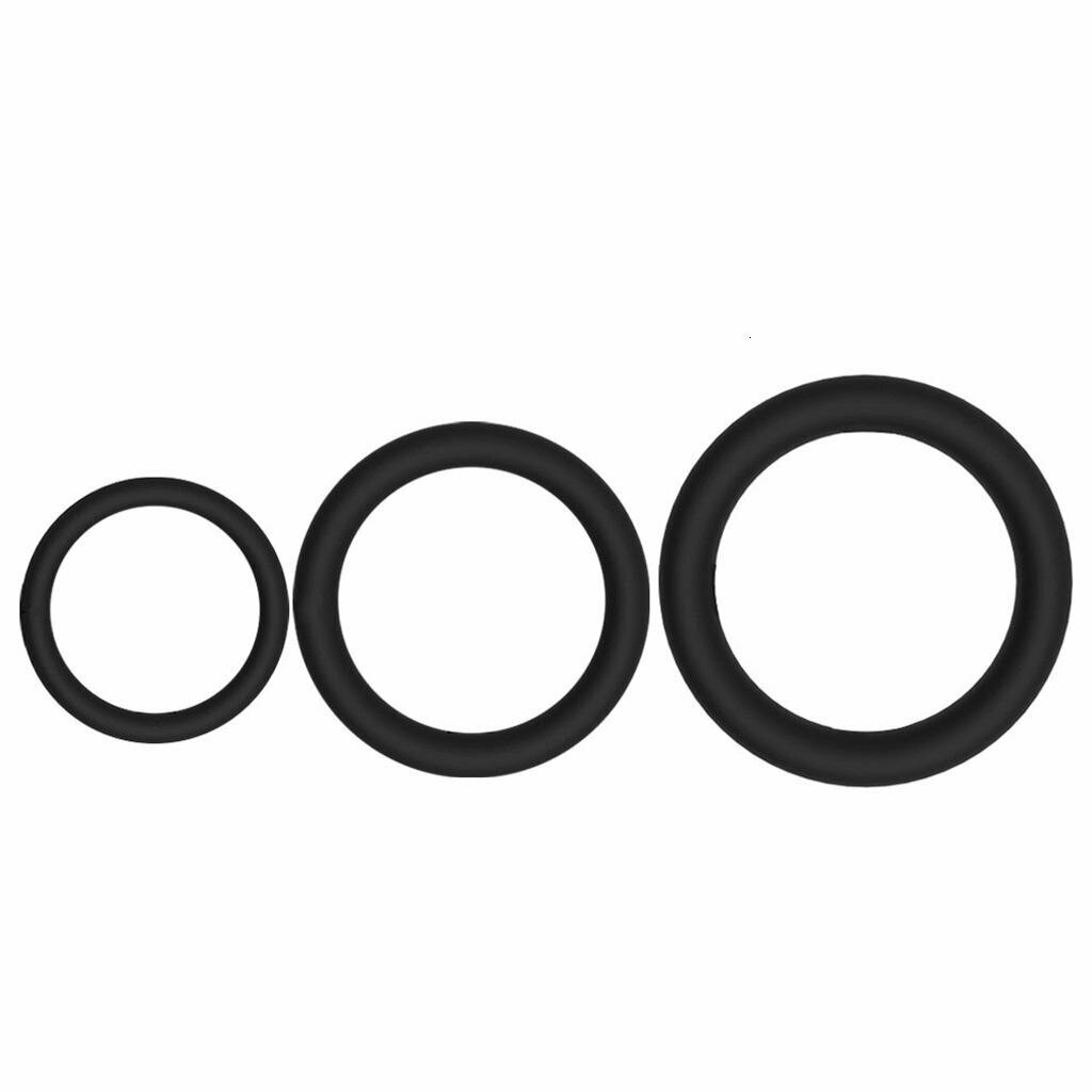 Силиконовые увеличивающие кольца для члена, 071