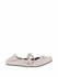 Балетки BALENCIAGA City ring buckle ballet flats, размер 37, розовый