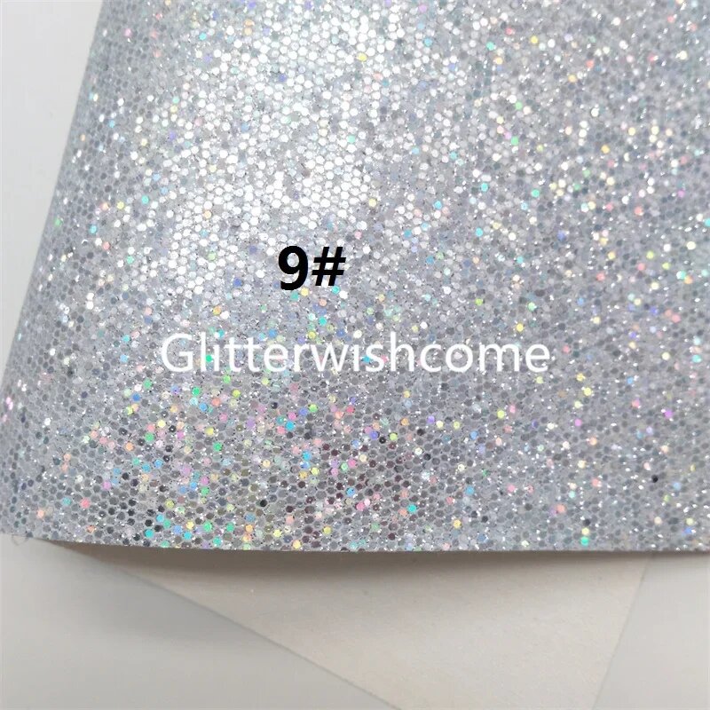 Блестящая кожа Glitterwishcome для бантов 21x29 см 9