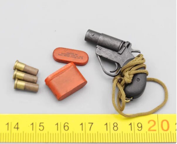 Модель солдата 1/6 DID, британский пилот, Signal Gun set