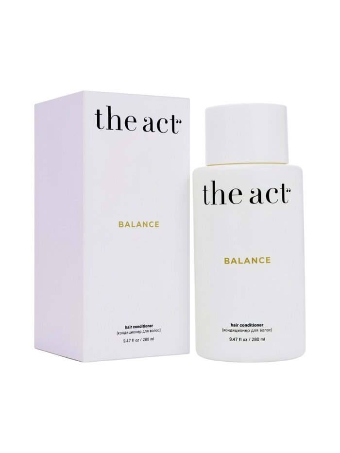 Кондиционер для волос The Act увлажняющий, очищающий, 280 мл