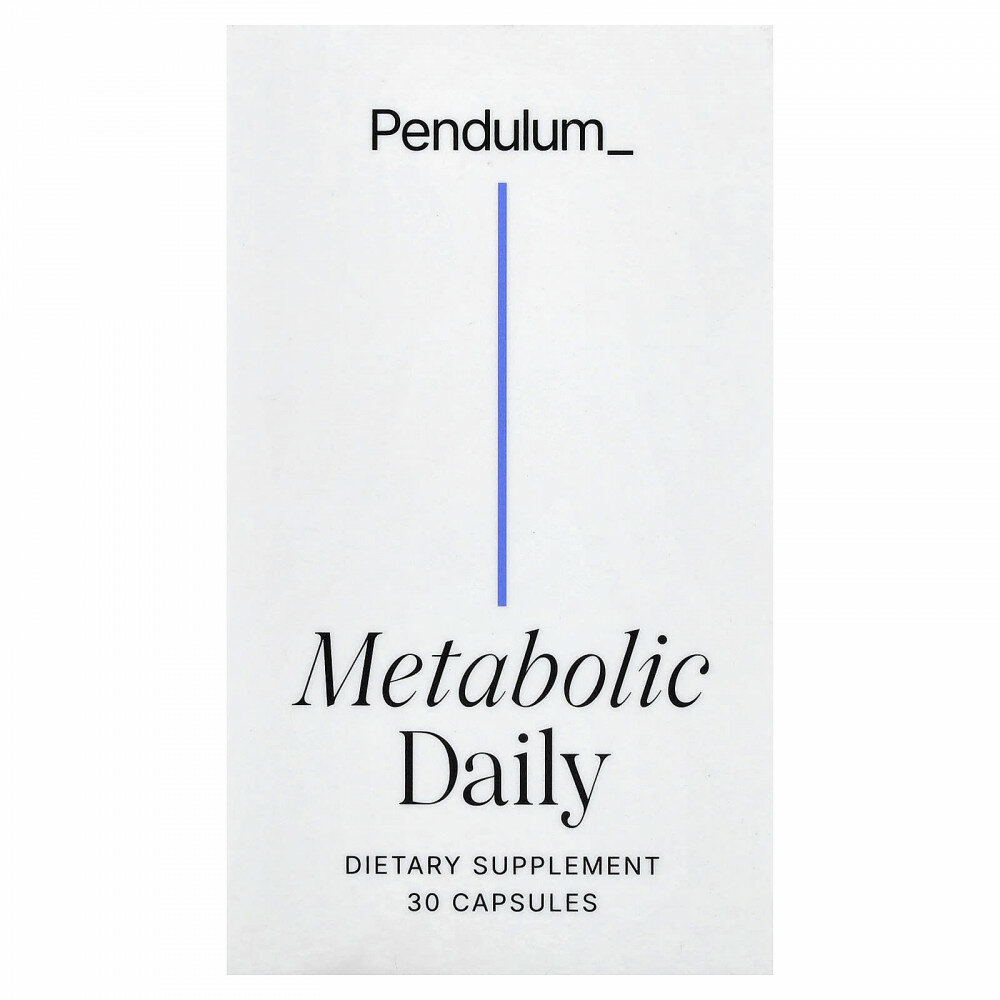 Pendulum, Metabolic Daily, 30 капсул