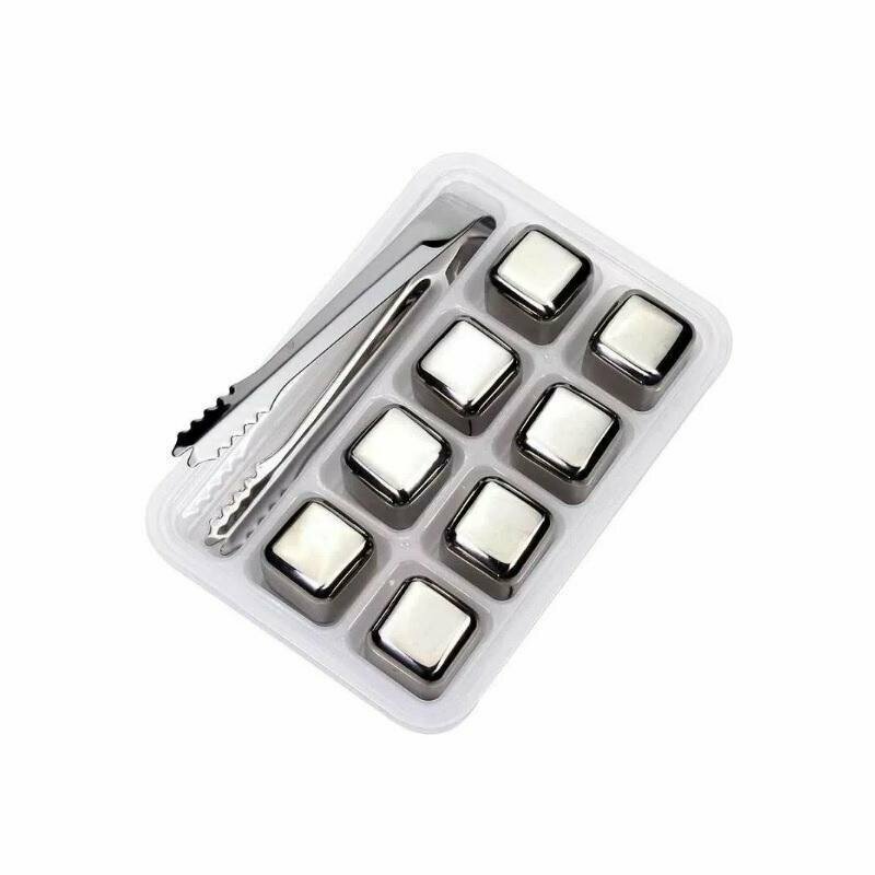 Стальные кубики для охлаждения напитков