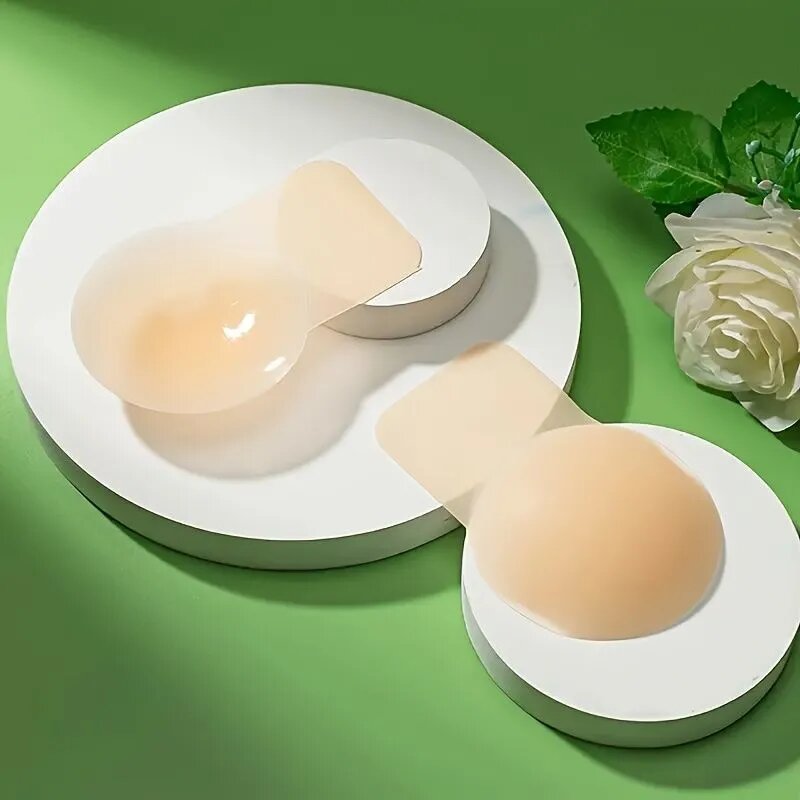 1 пара самоклеящихся накладок на соски - супер бесшовные(s