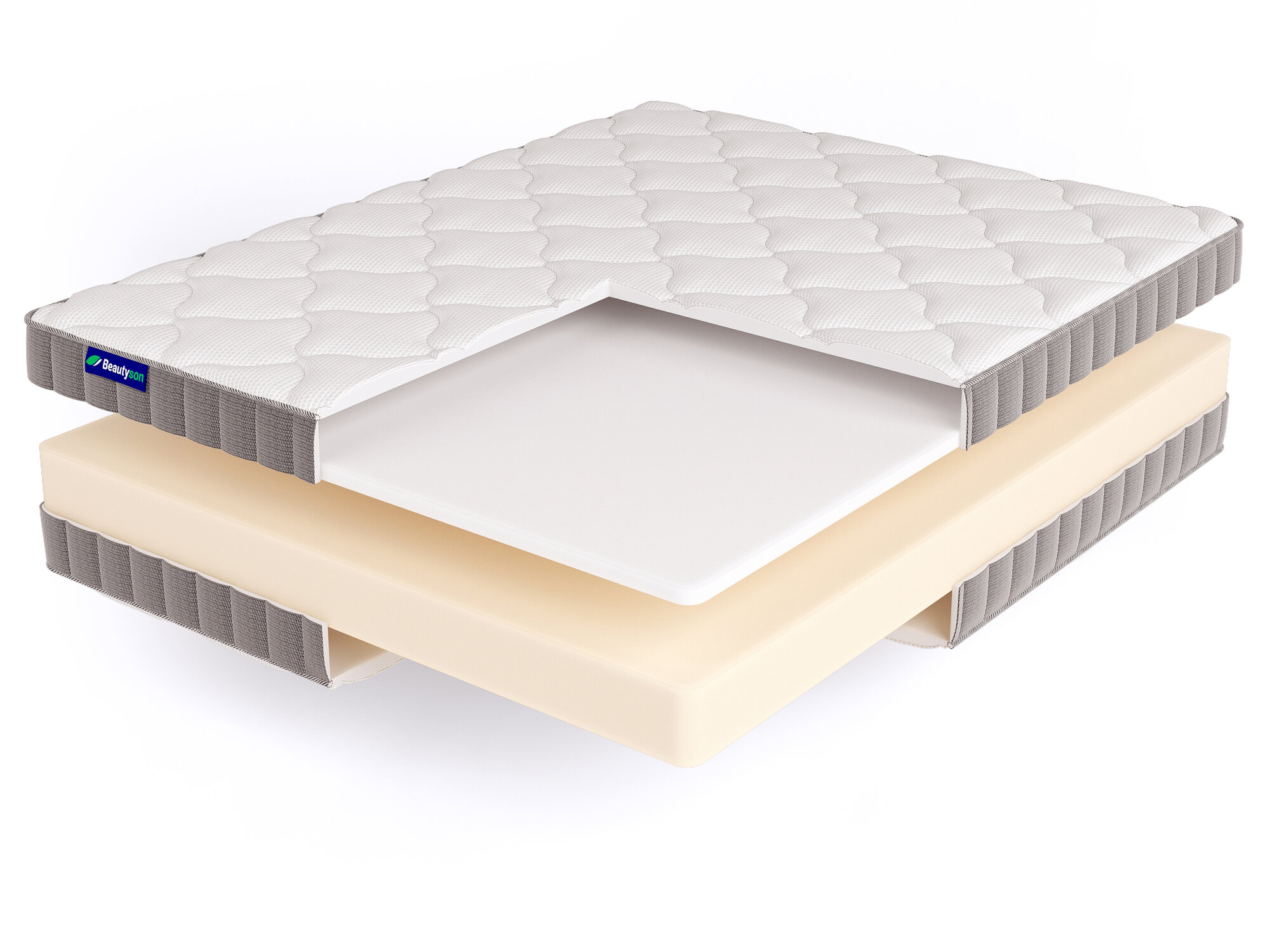 Матрас Beautyson Promo 9 200х200 анатомический средней жесткости Беспружинный высота 17 см