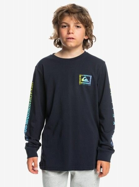 Футболка Quiksilver, размер S/10, синий — фото 1