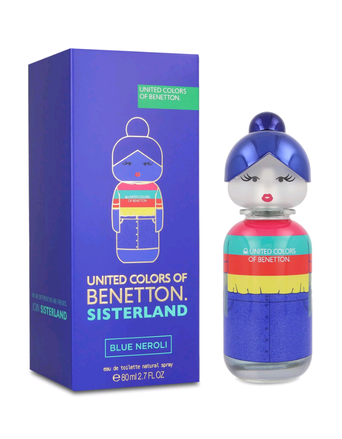 Benetton woman Sisterland - Blue Neroli Туалетная вода 80 мл.