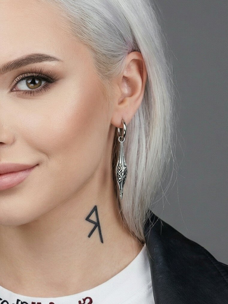 Серьги-трансформеры, славянский оберег