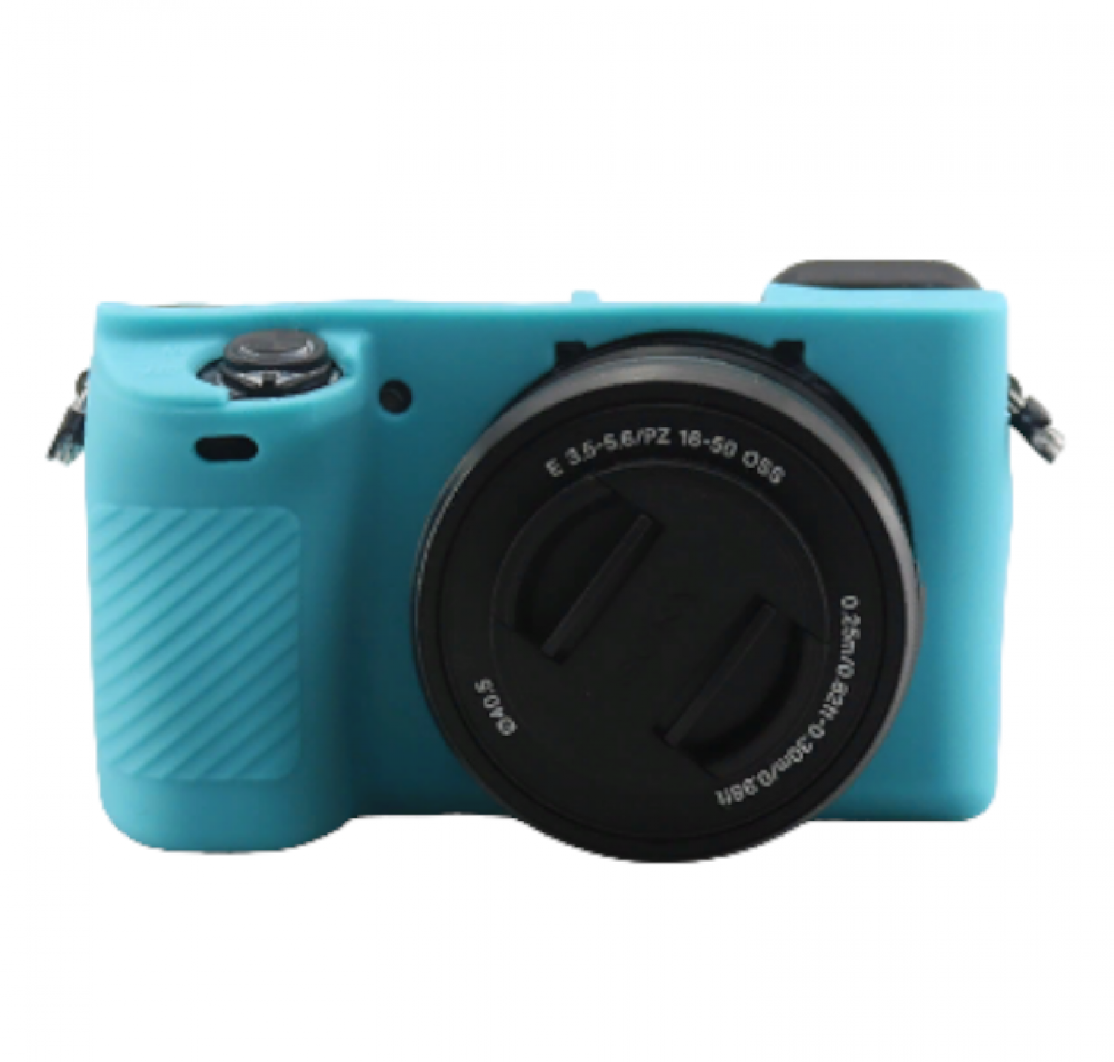 Защитный силиконовый чехол MyPads Antiurto для фотоаппарата Sony Alpha ILCE-6500 голубой