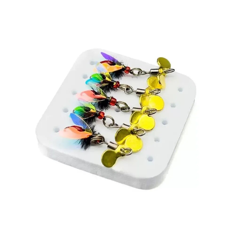 5 шт. мушки на хариуса набор / Крючок рыболовный