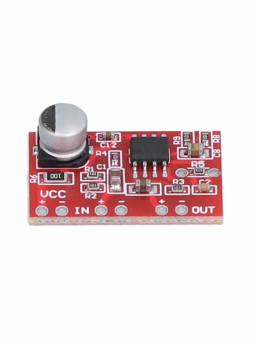 Плата предварительного усилителя динамического микрофона AD828 модуль стереоусилителя звука DIY audio modification