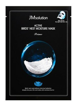 JMsolution. Тканевая маска ультратонкая увлажняющая с ласточкиным гнездом, ACTIVE BIRDS' NEST, 30 мл