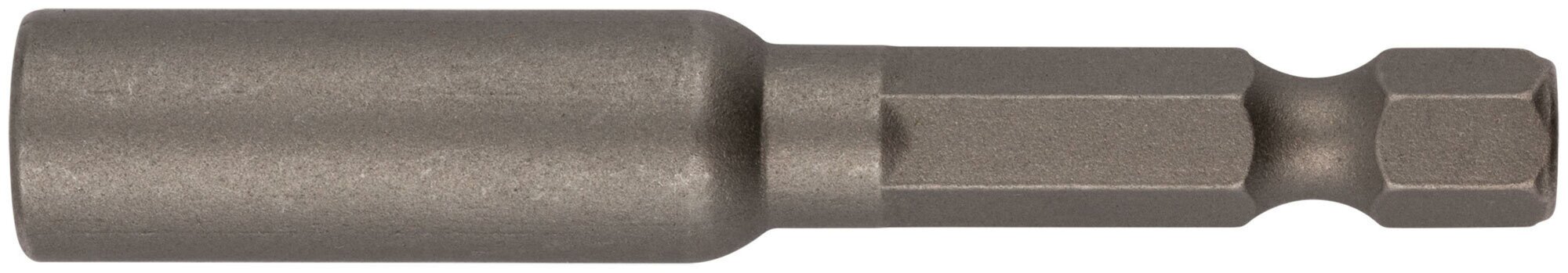 Адаптер для бит, магнитный фиксатор, цельнометаллический, CrV сталь 60 мм