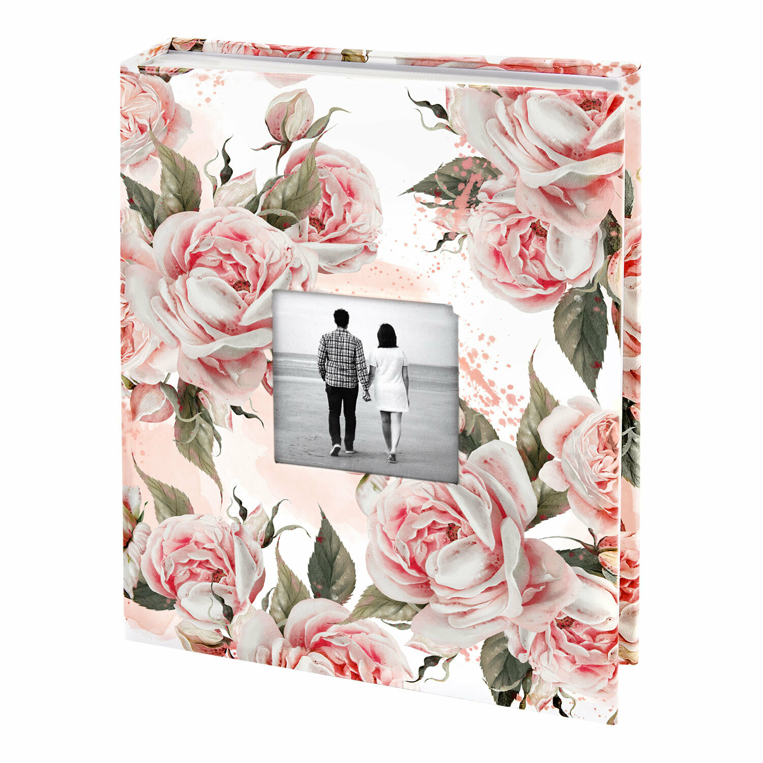 Фотоальбом Brauberg Flowery love, на 200 фото 10х15 см, твердая обложка, окно под фото 391424