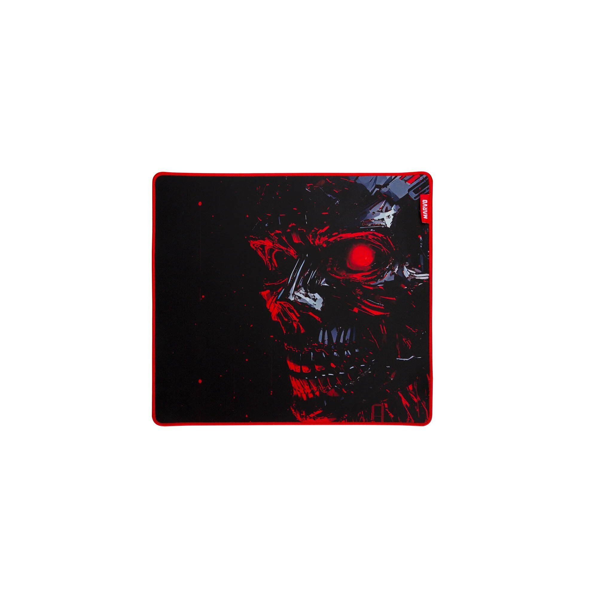 Коврик для мыши MARVO Noob L, 450x400x3 мм, прошитые края, черный (G52)