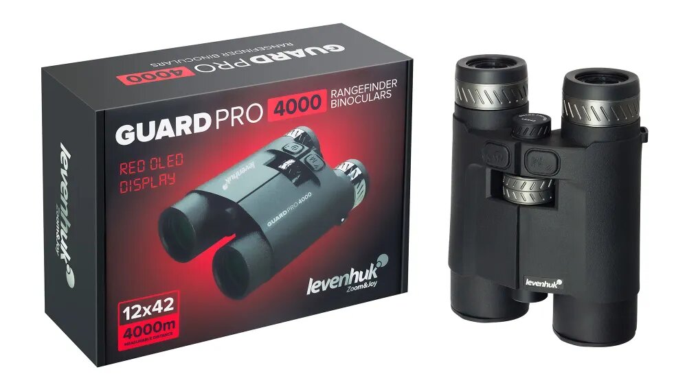 Бинокль с дальномером Levenhuk Guard PRO 4000