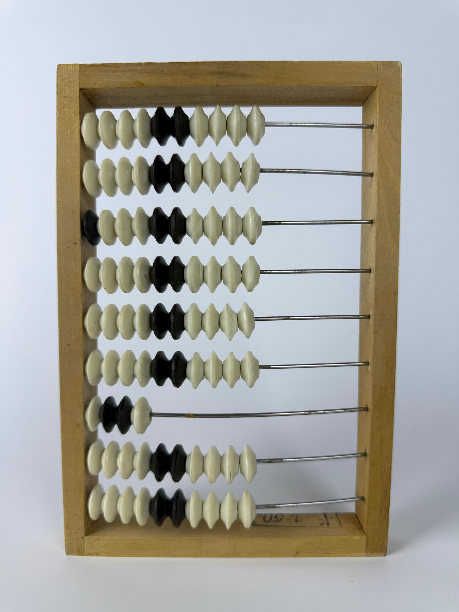 Маленькие деревянные счеты СССР, 16 х 24 см.