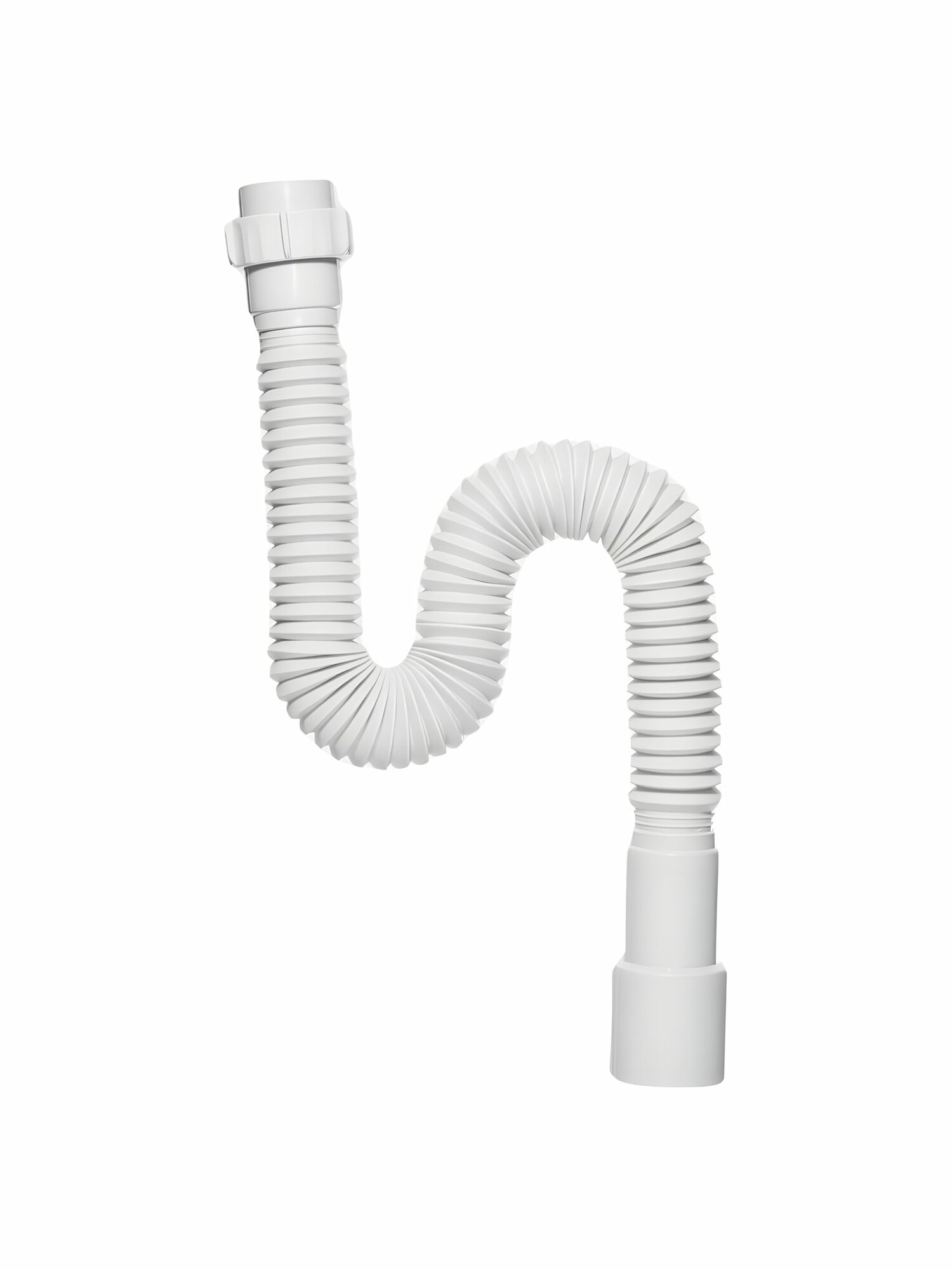 Гофра для сифона инкопласт GT11145, белая, для водоотвода, Россия