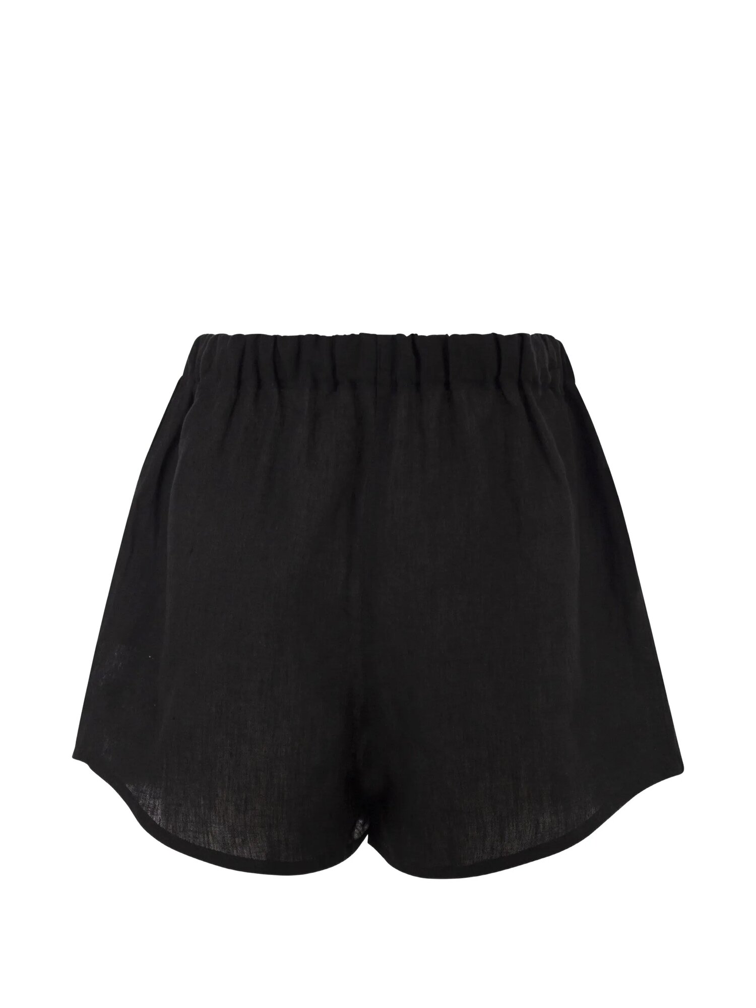 Шорты MAURIZIO Drawstring-waist linen shorts, размер 44 — фото 1