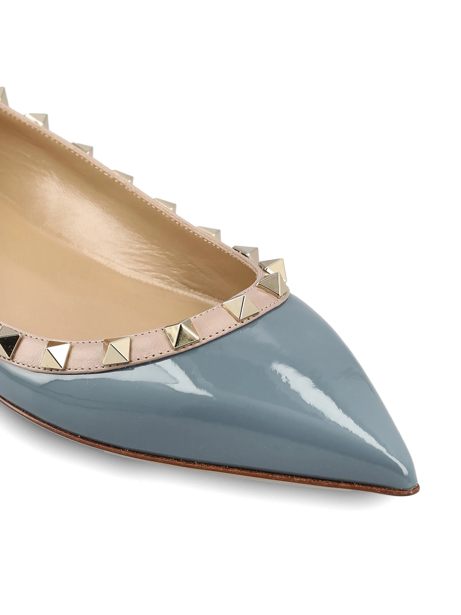 Балетки Valentino Rockstud, размер 39, blue — фото 1