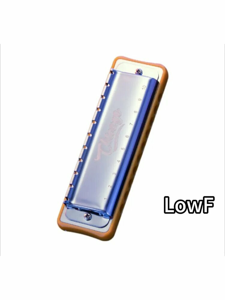 JDR Chicago Чикаго блюз губная гармошка 10 отверстий-LowF