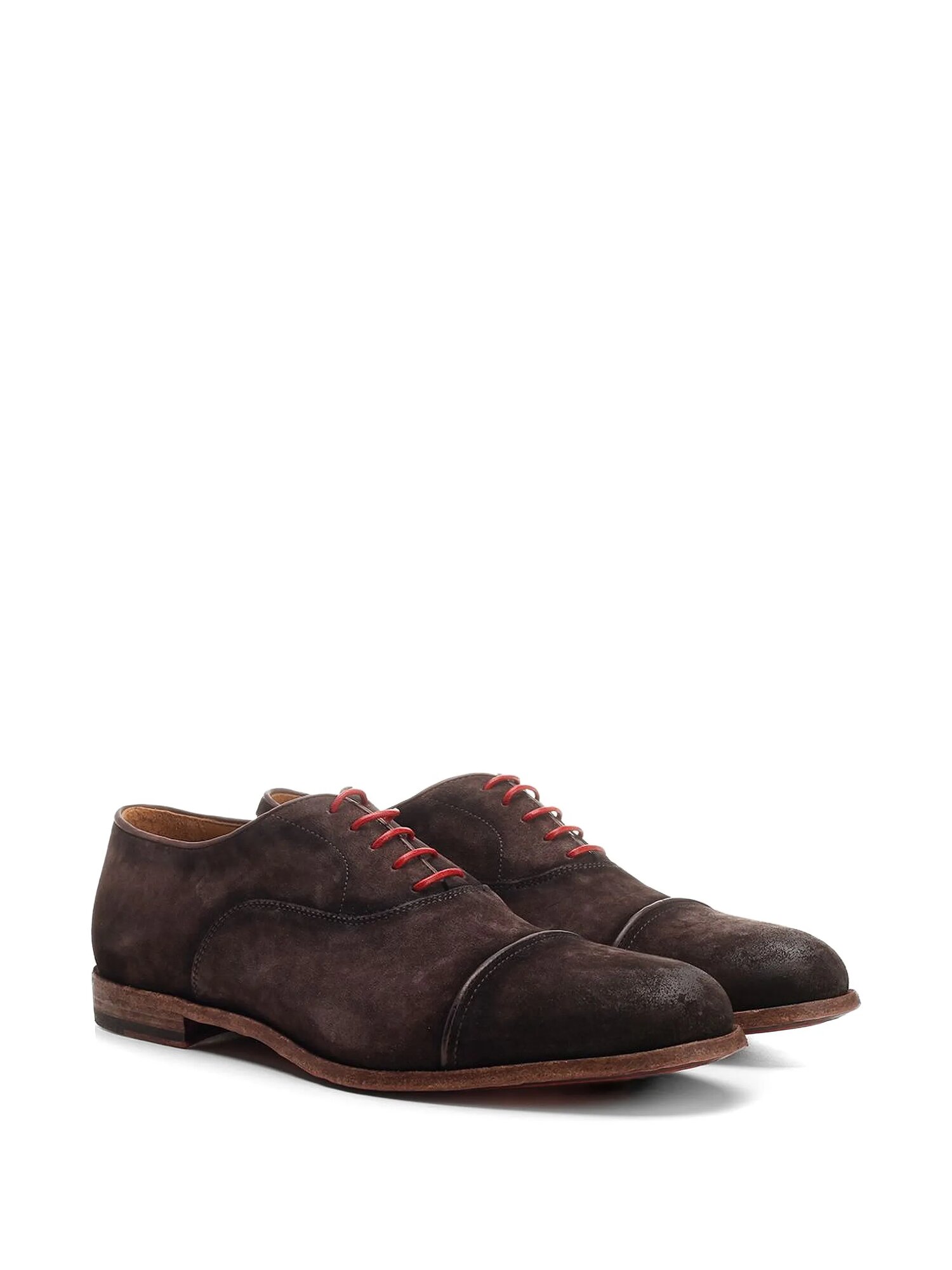 Туфли Corvari Cap-toe suede derby shoes, размер 43,5 — фото 1