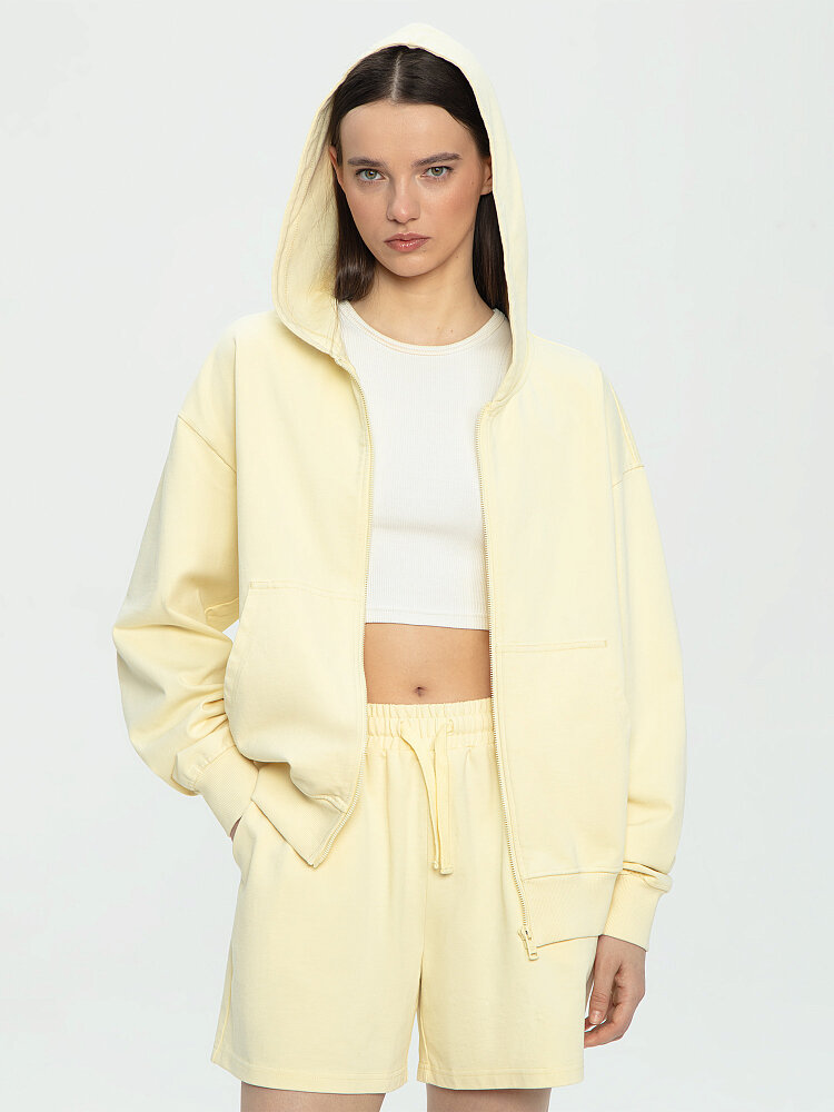 Толстовка Full Zip Light Jersey Hoodie