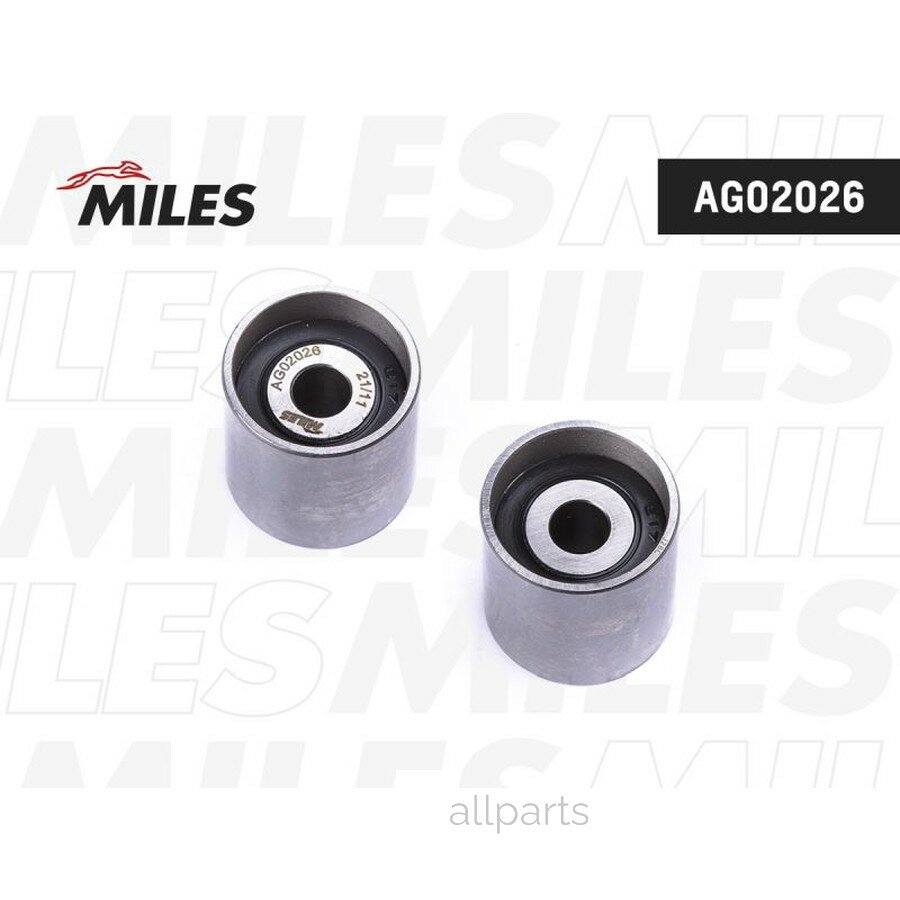MILES AG02026 Ролик ремня ГРМ AUDI A3/4/6 G4 BORA VW PASSAT 1.6D/1.8T/1.9D