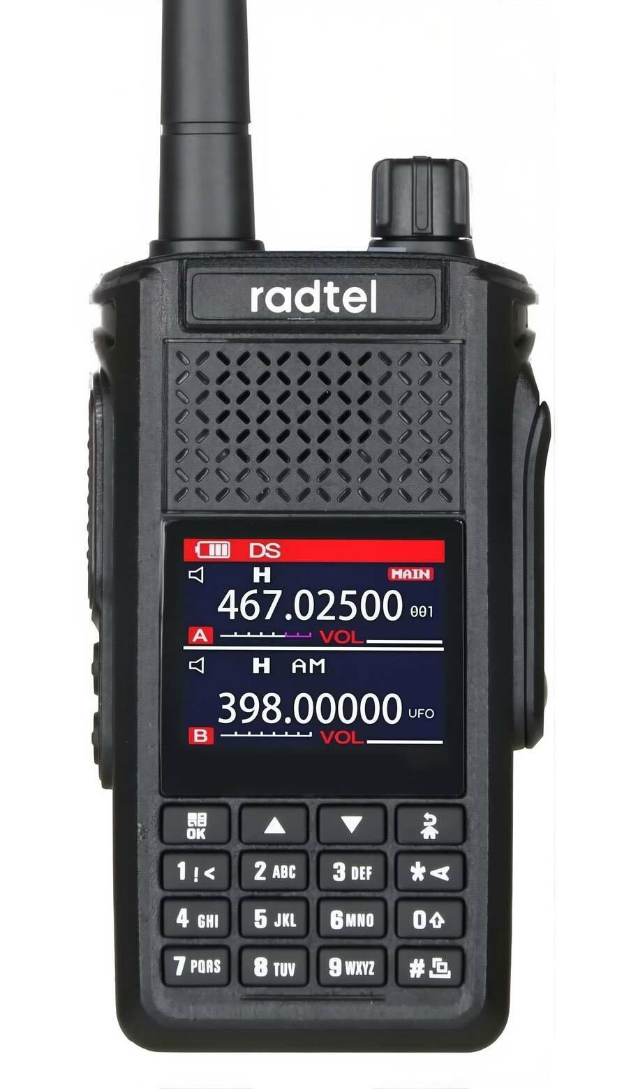 Рация Radtel RT-630, Li-Ion аккумулятор 2800 мА, 256 каналов