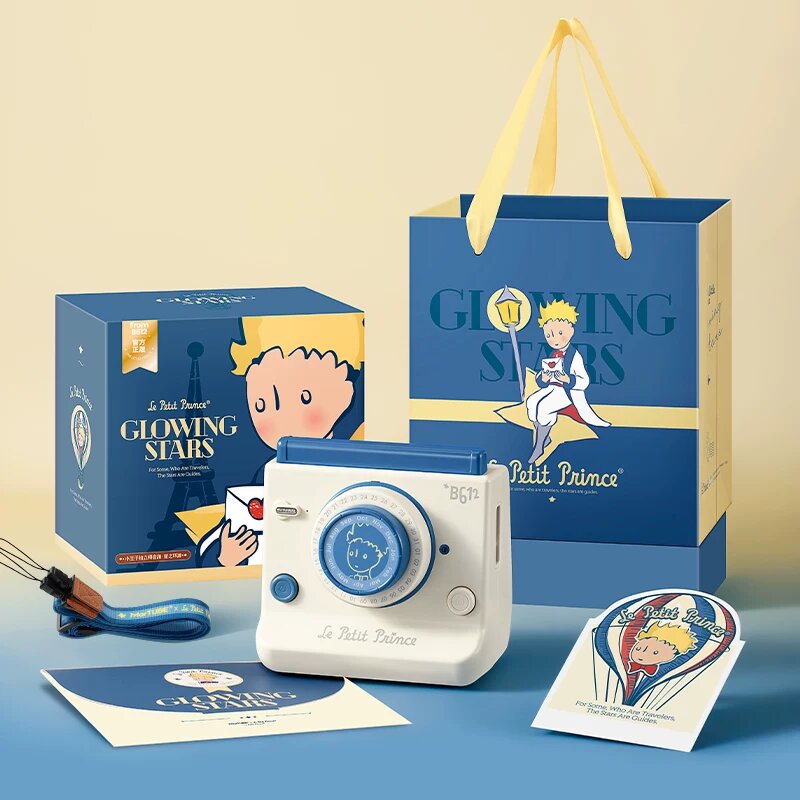 Портативная Bluetooth-колонка Little Prince Polaroid в ретро-стиле, высококачественная настольная колонка, отличный