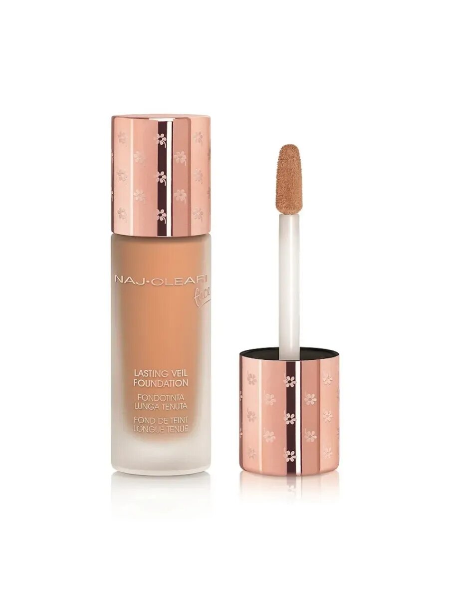 NAJ OLEARI Стойкий тональный флюид LASTING VEIL FOUNDATION, WICKER 20 мл