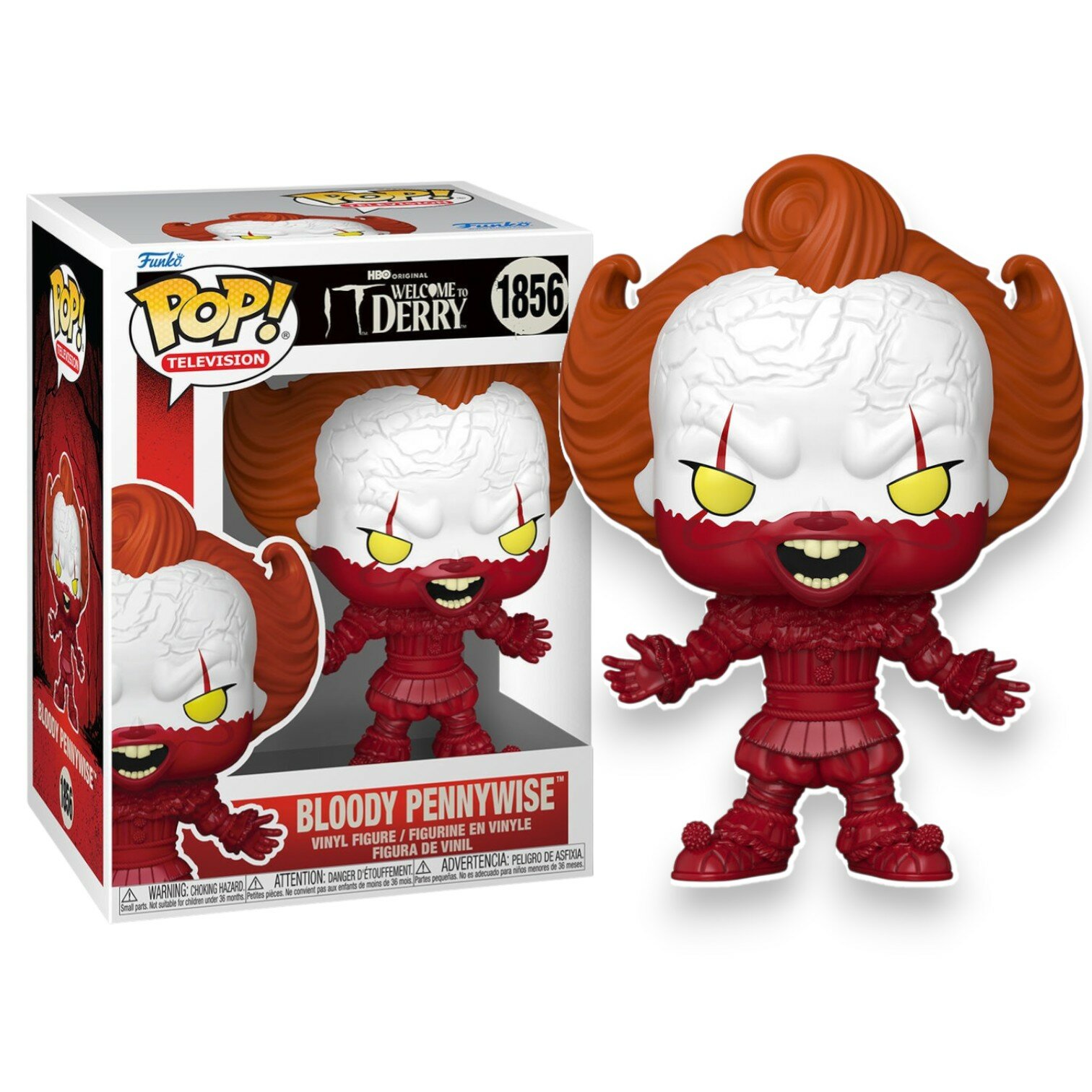 Фигурка Пеннивайз кровавый "ОНО Добро пожаловать в Дерри" от Funko POP! 1856 (Фигурка Фанко Поп)