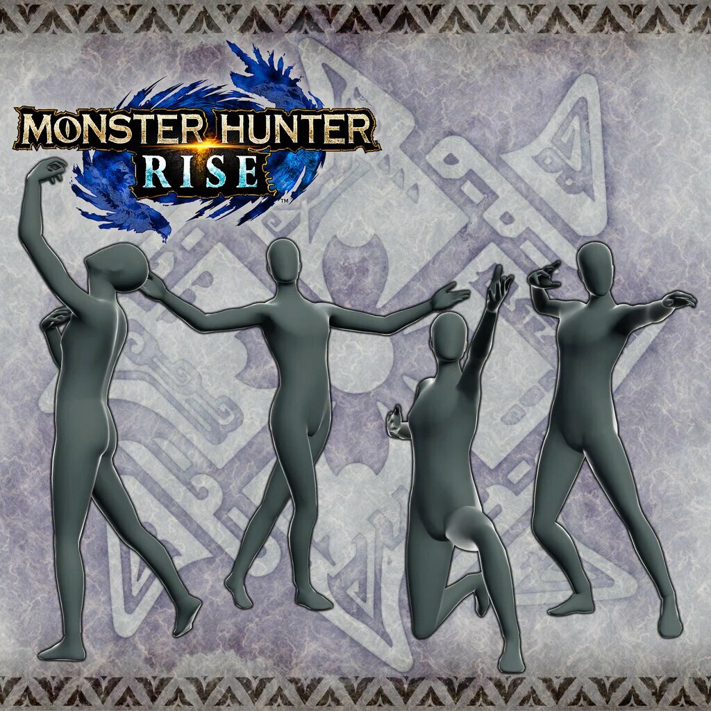 Дополнение Monster Hunter Rise - "Delightful Dance" gesture set, цифровое издание PlayStation 4 и PlayStation 5, регион Турция / код пополнения баланса