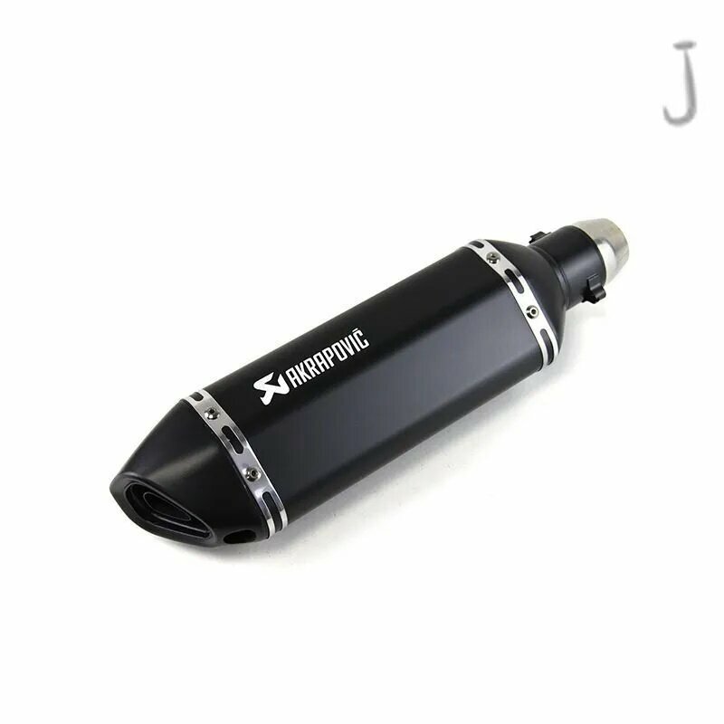 Глушитель на мотоцикл акрапович Akrapovic Gasoline длиной 370 мм