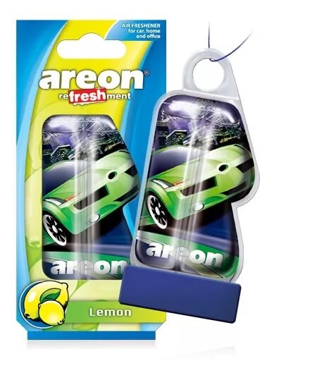 Ароматизатор Areon Liquid Refreshment Lemon, подвесной гелевый