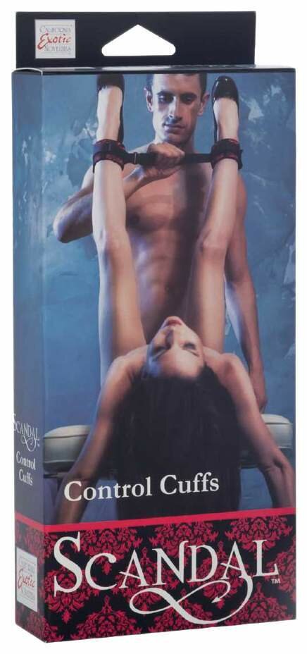 Поножи California Exotic Novelties "Scandal Control"красный, полиэстер