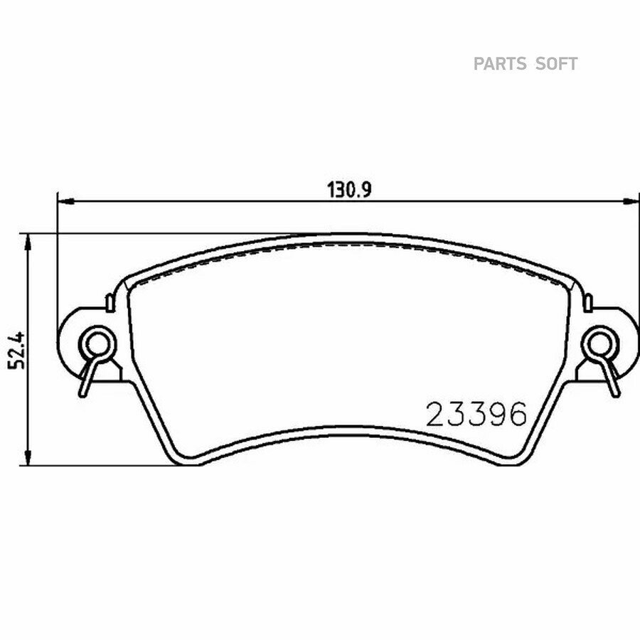MINTEX MDB2012 Колодки тормозные дисковые передн. XSARA (N1) XSARA Break (N2) XSARA Coupe (N0) XSARA Estate (N2) 20