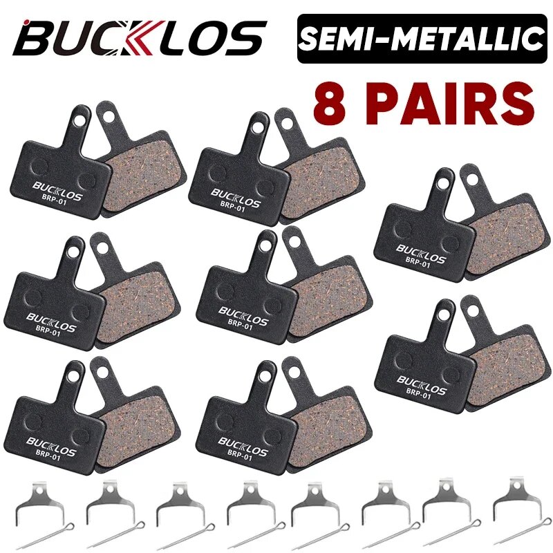 BUCKLOS Тормозные колодки Semi-Metal 8Pairs