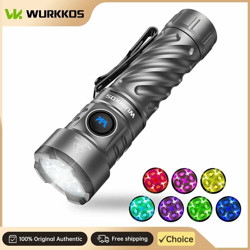 Фонарь Wurkkos TS26 RGB 3400 Люмен