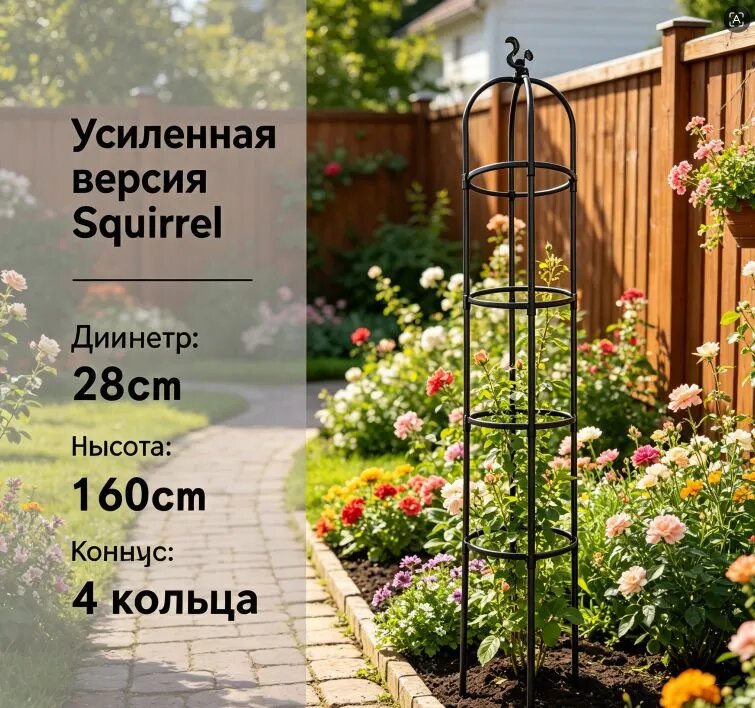 Шпалера,22см,1шт — фото 1