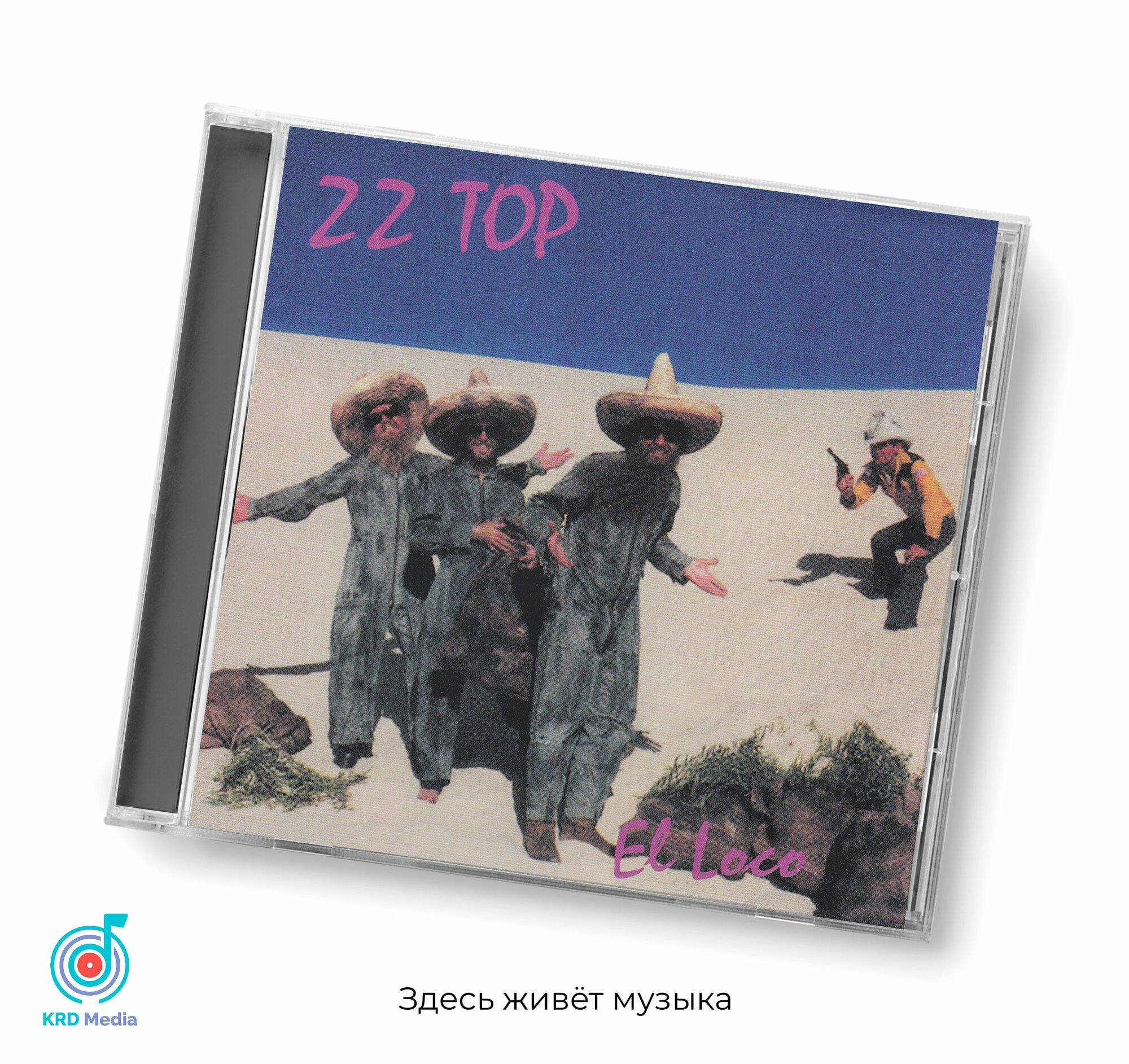 ZZ Top - El Loco, 1981, 4-page, CD-Аудио