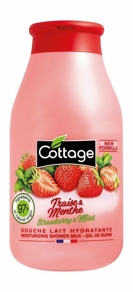 Cottage Moisturizing Shower Milk - Strawberry Mint Гель для душа 250 мл/гр